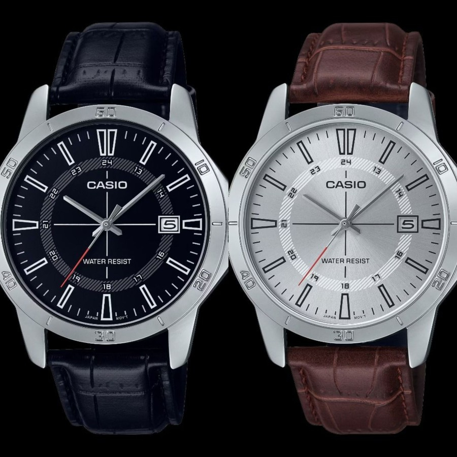 Jual JAM TANGAN PRIA CASIO MTP-V004L-1C/MTP-V004L-7C SERIES ORIGINAL ...