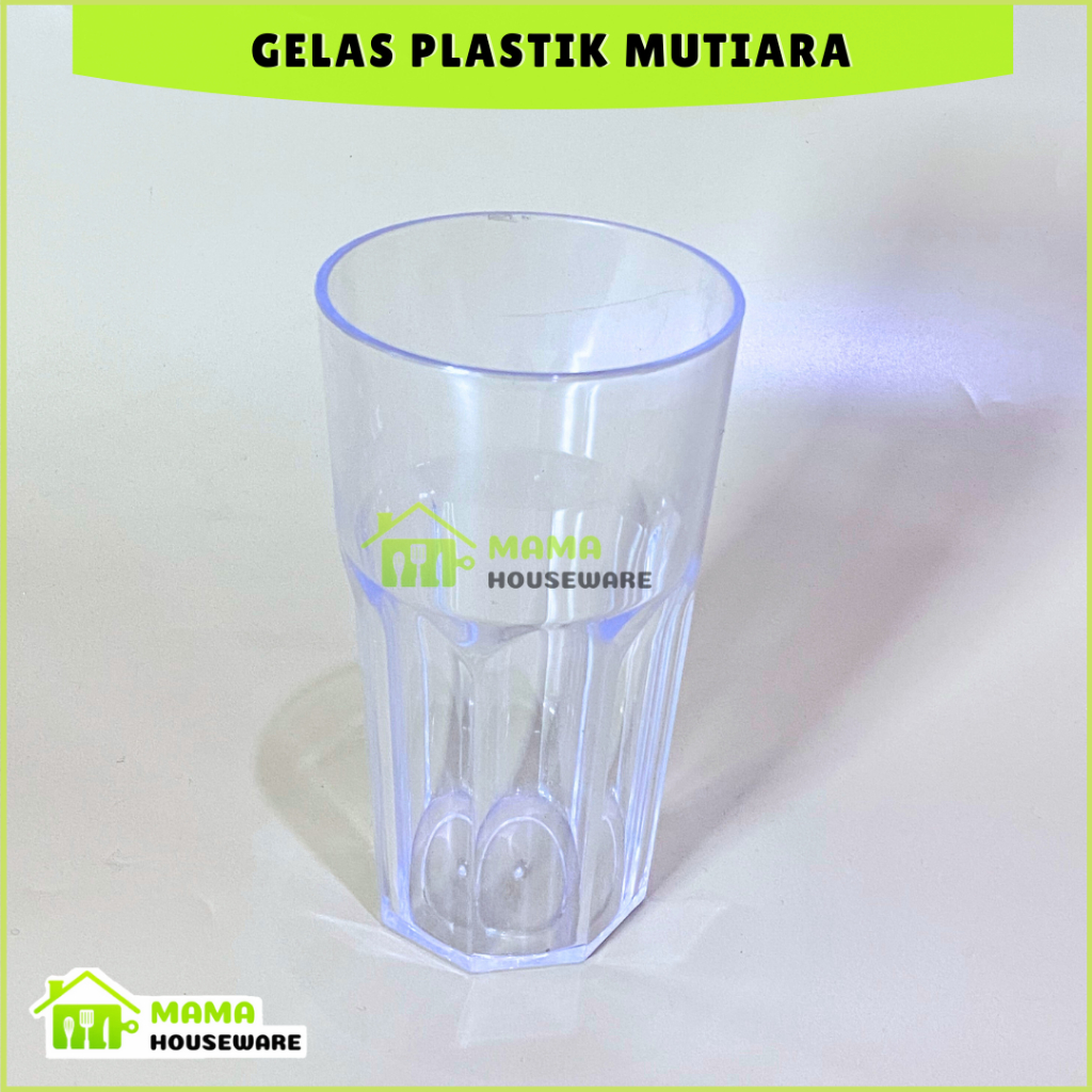 Jual Gelas Mutiara Plastik / Gelas Aesthetic / Gelas Akrilik Anti Pecah ...