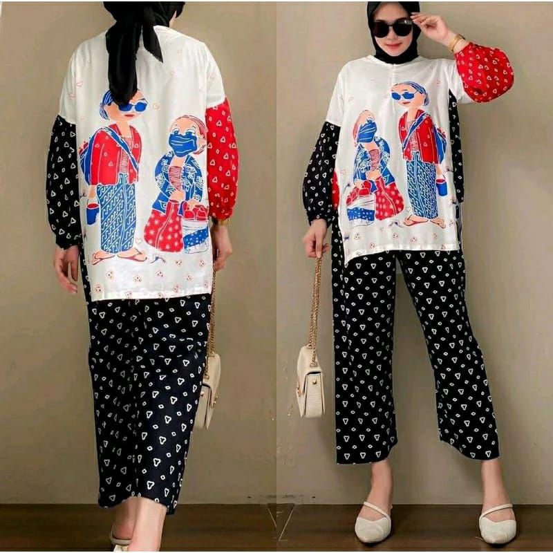 Jual SETELAN TEJO JAMU GENDONG SEMERBAK BATIK ORIGINAL ONE SET TEJO ...
