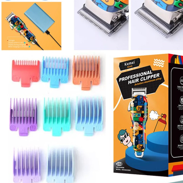 Jual Kemei MAX KM 2092 Mesin Cukur Rambut Jenggot Kumis Hair Clipper ...