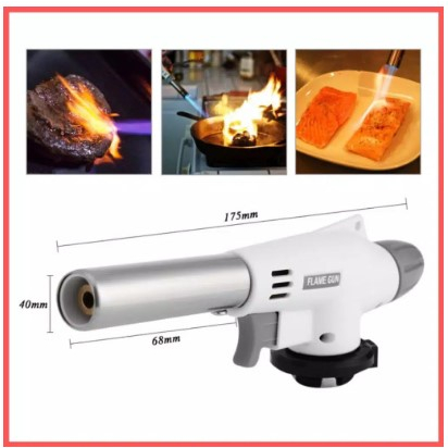 Jual PROMO Kepala Portable Gas Torch Flame Gun Butane Blow Torch Gun ...