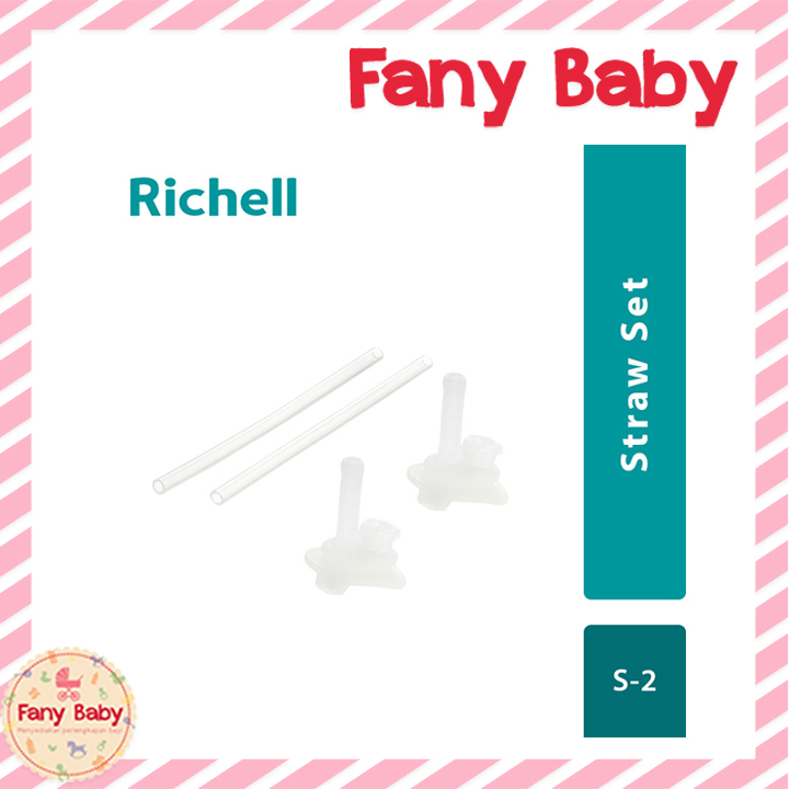 Jual RICHELL STRAW SET S - 2 /R-99053 | Shopee Indonesia
