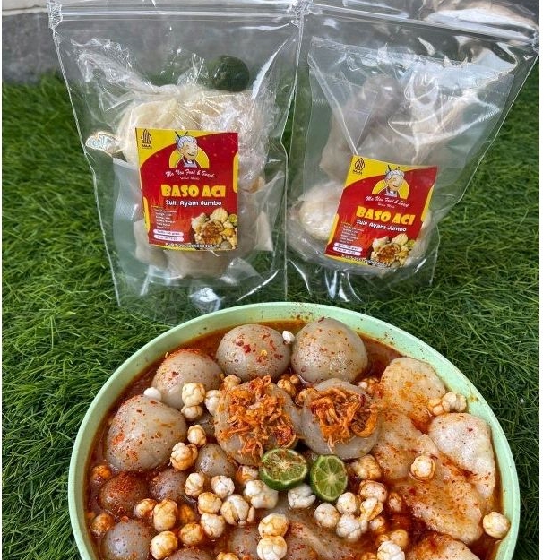 Jual Baso Aci Ayam Suir Mercon Jumbo super pedas / Baso aci Khas Ma ucu ...