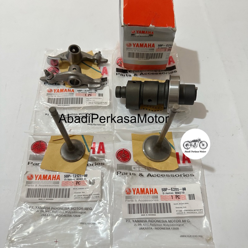 Jual Paket Noken As + Pelatuk Klep + Klep Set Yamaha Scorpio Z (5BP) | Shopee Indonesia