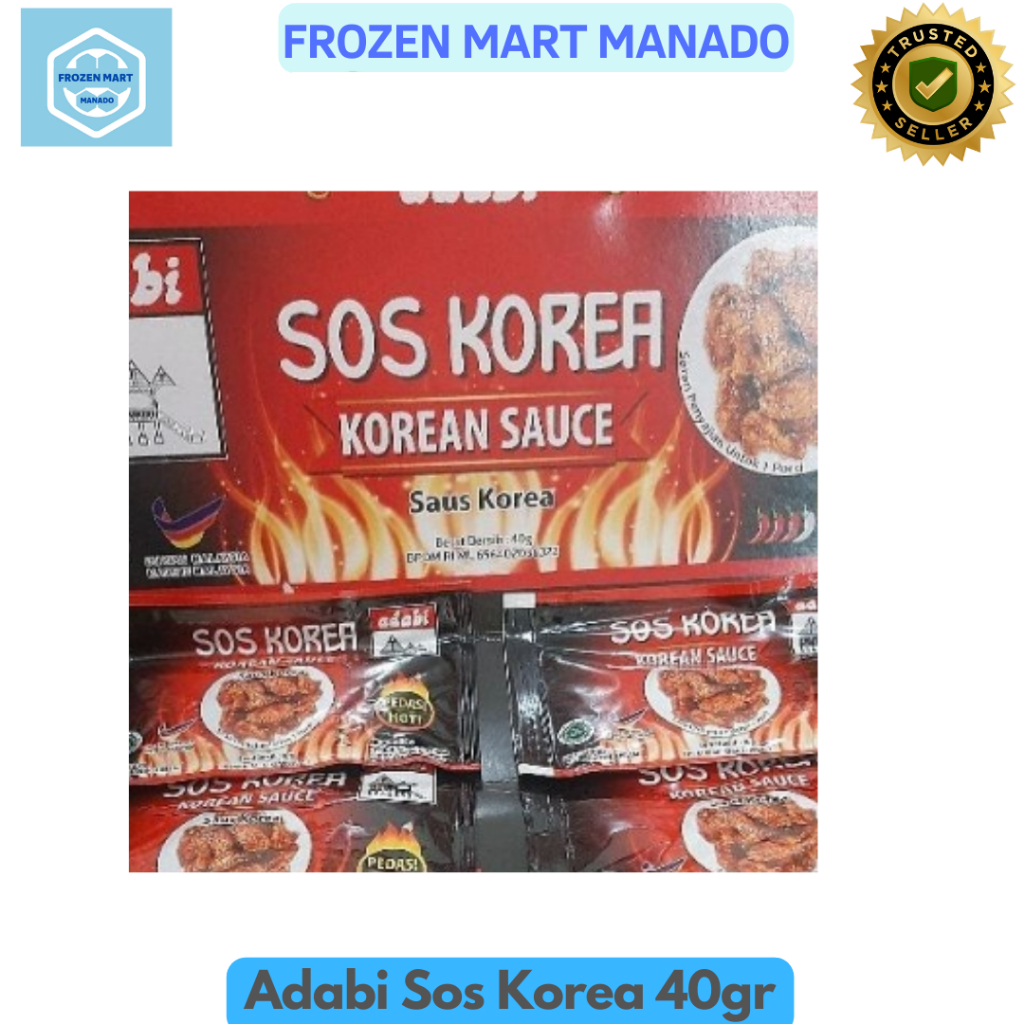 Jual Adabi Sos Korea 40gr - Frozen Mart Manado (Frozen Food Manado ...