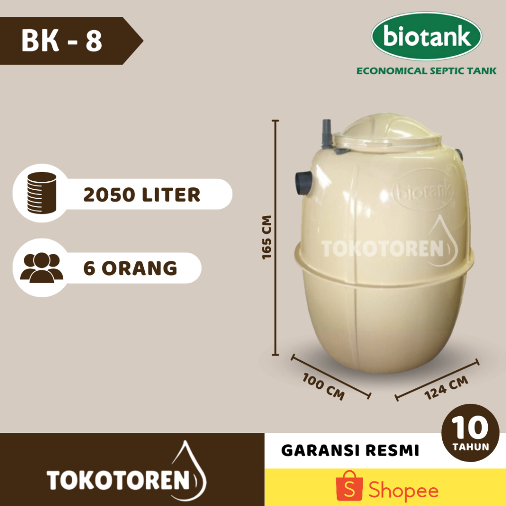 Jual Tangki Septic Biotank BK 8 | Shopee Indonesia