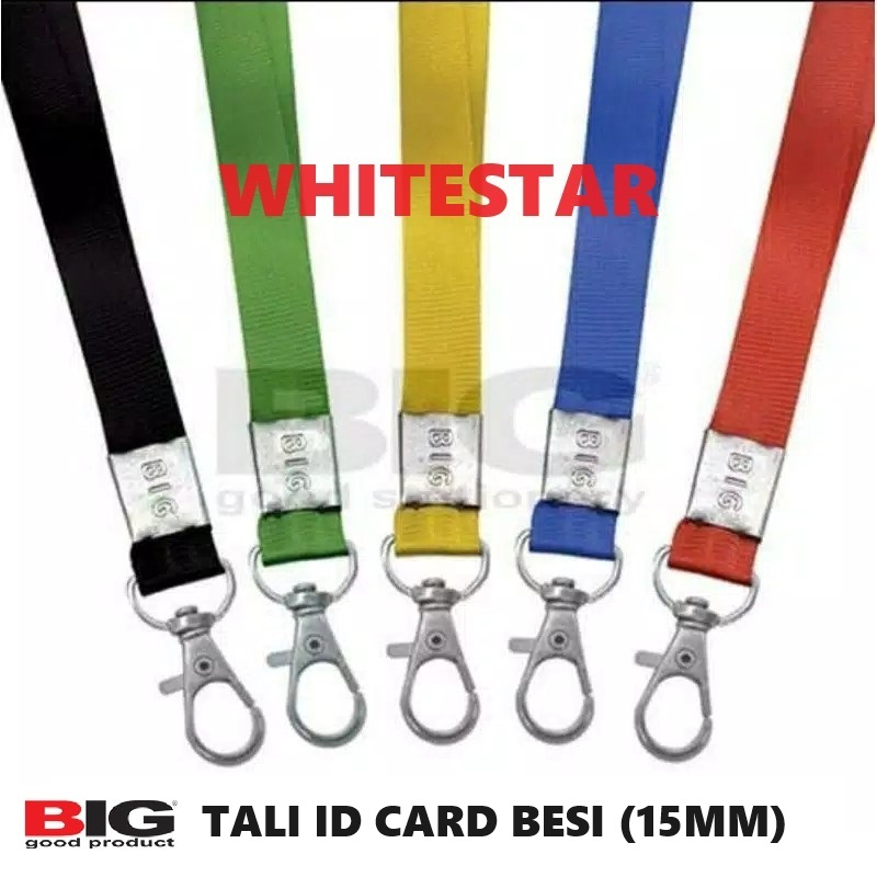 Jual tali gantungan id card besi big 15 mm | Shopee Indonesia