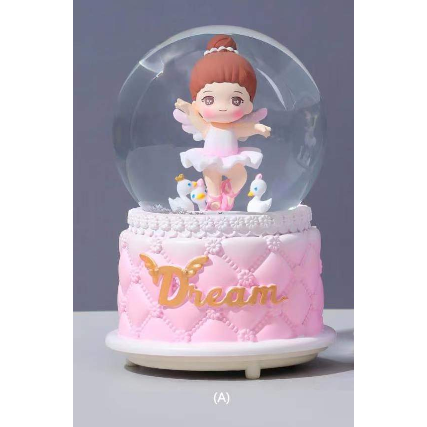 Jual Snowball Pajangan Bola Musik Air Bola Musik Salju Large (XL 100 ...