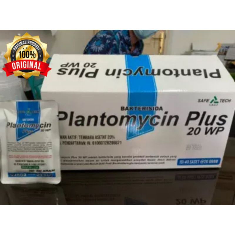 Jual Plantomycin Plus 20 WP 20 Gram | mengendalikan penyakit hawar daun ...