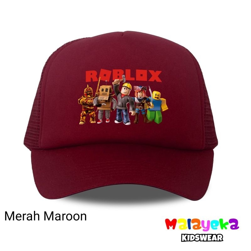 Jual Topi Trucker Anak Roblox | Shopee Indonesia