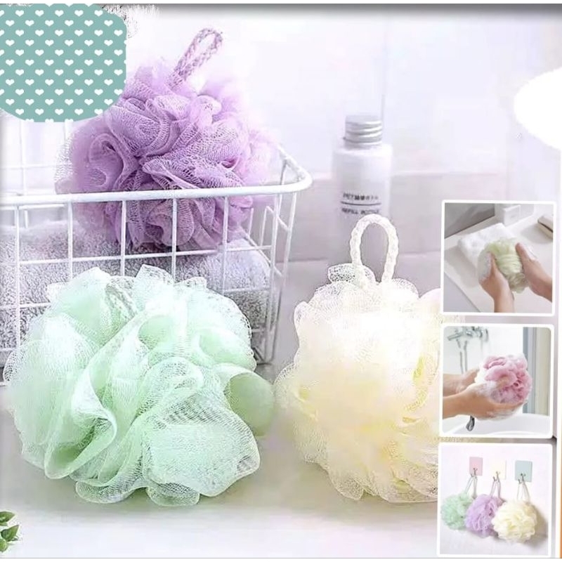 Jual SPONS MANDI 30 gr BATH SPONGE RAINBOW SPONGE MANDI Premium ...
