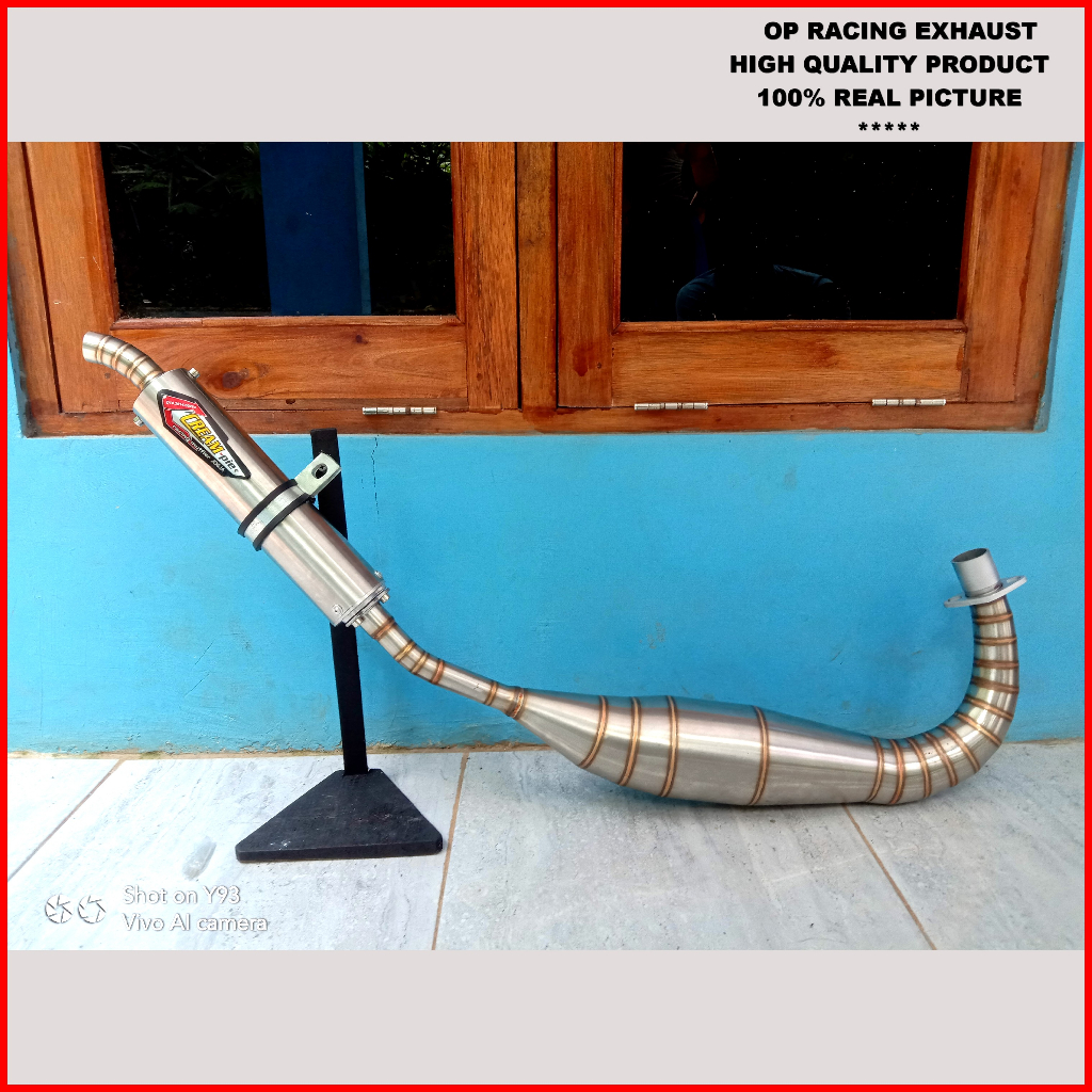 Jual Ekzos Pipe on Rg110 /RGV120 / Rx-z / Ninja150 / RGR150 / TXR ...