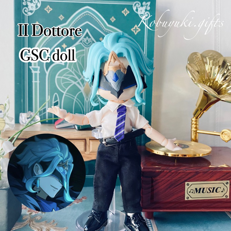 Jual Il Dottore Nendoroid Hair Mask Genshin Impact Fatui Harbingers ...