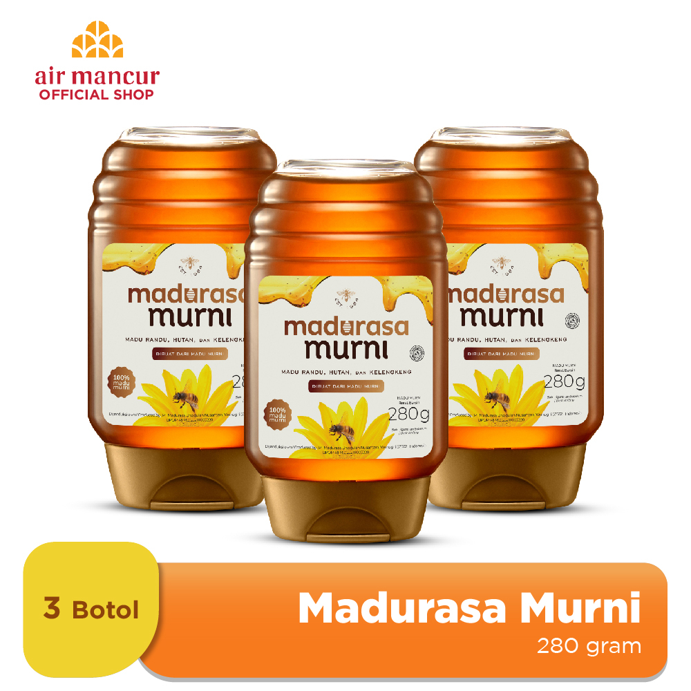 Jual Madurasa Murni 280gr (3) - Madu Randu Madu Hutan Kelengkeng | Shopee Indonesia