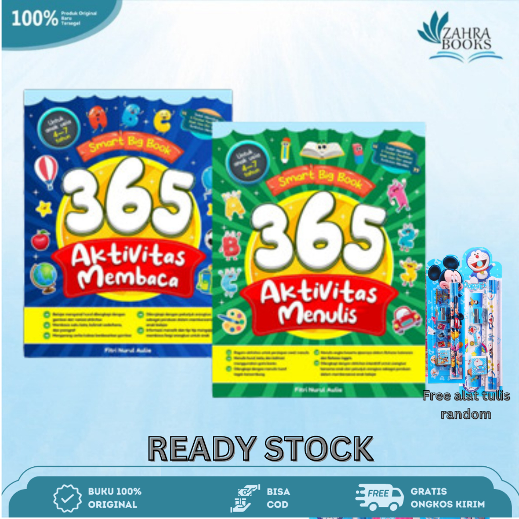 Jual Smart Big Book 365 Aktivitas Membaca & Smart Big Book 365 ...