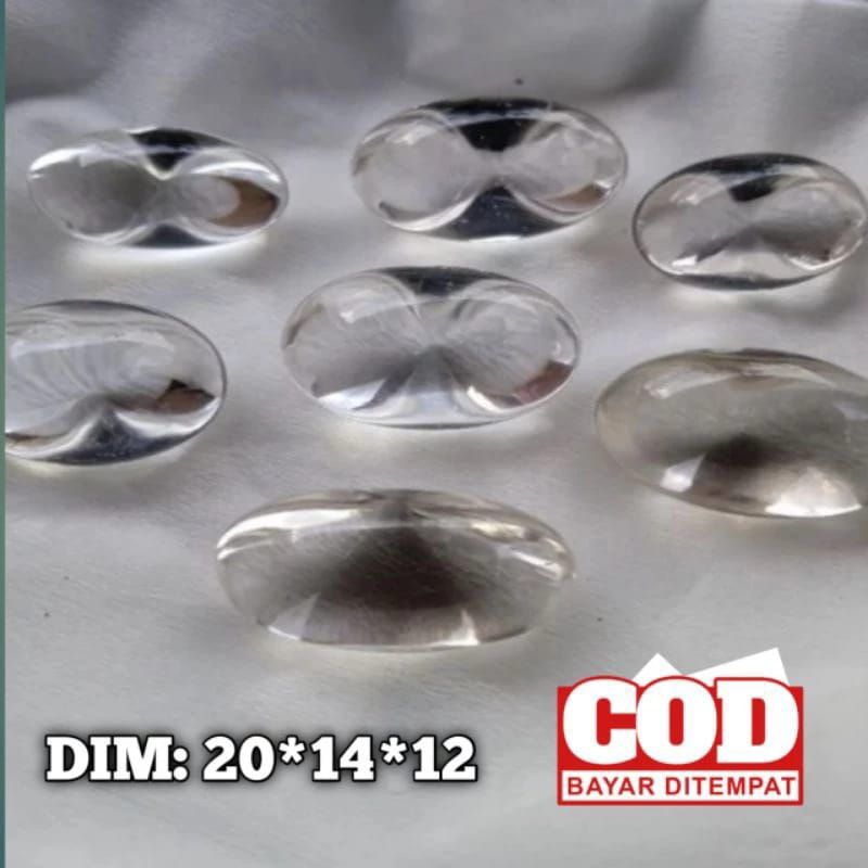 Jual batu Kinyang air/kecubung/Quartz/crystal air losetone 100% clean ...