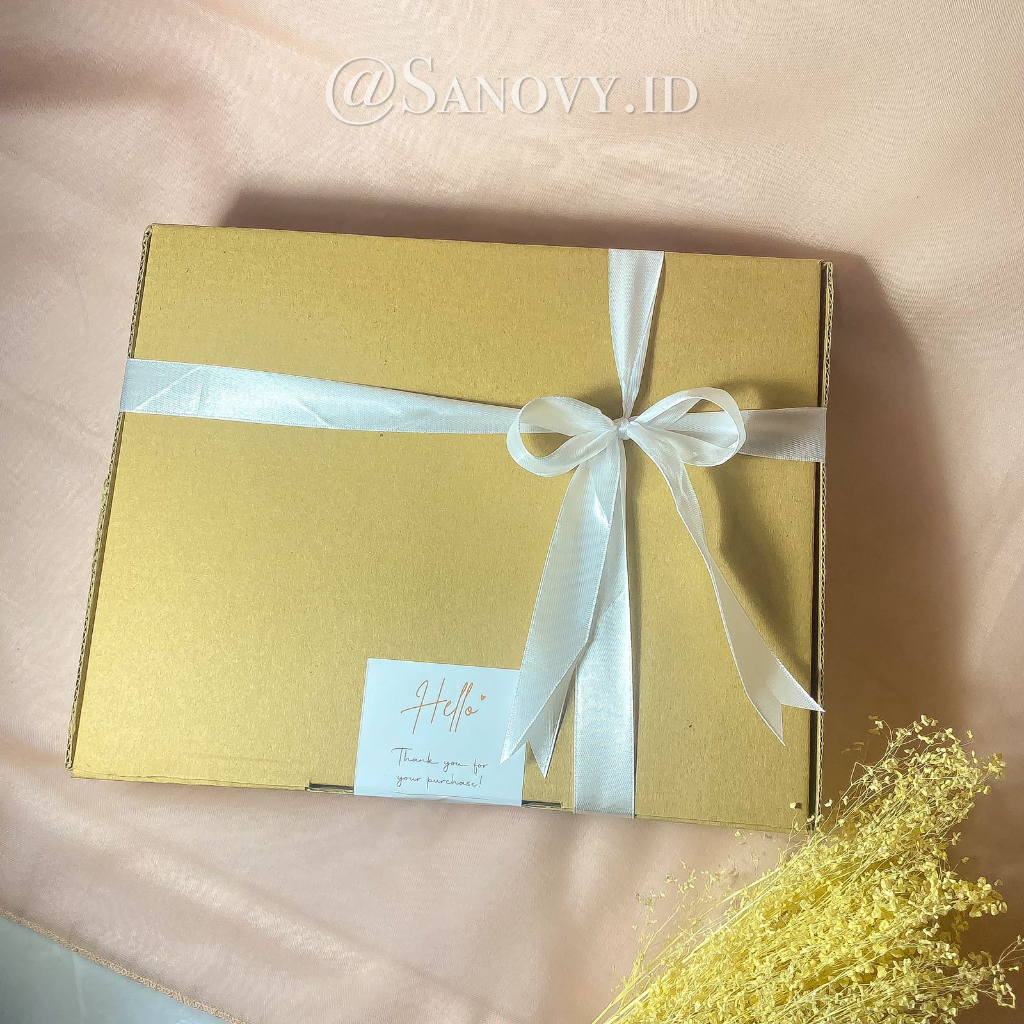 Jual Paket Packaging Gift Box/ Hampers Box/ Box Kosong/ Packaging ...