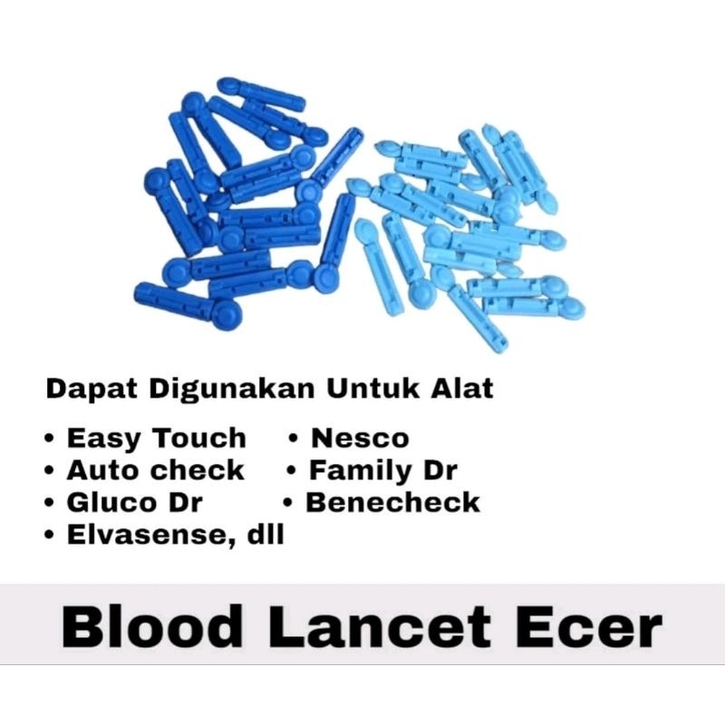 Jual Blood Lancet 28g jarum cek darah | Shopee Indonesia
