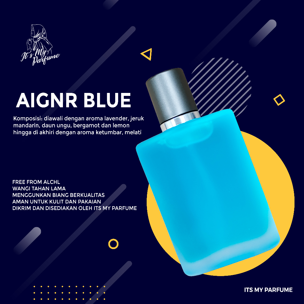 Jual Parfum AIGNR BLUE EMOTION 100 ML PARFUM PRIA TAHAN LAMA NON ...
