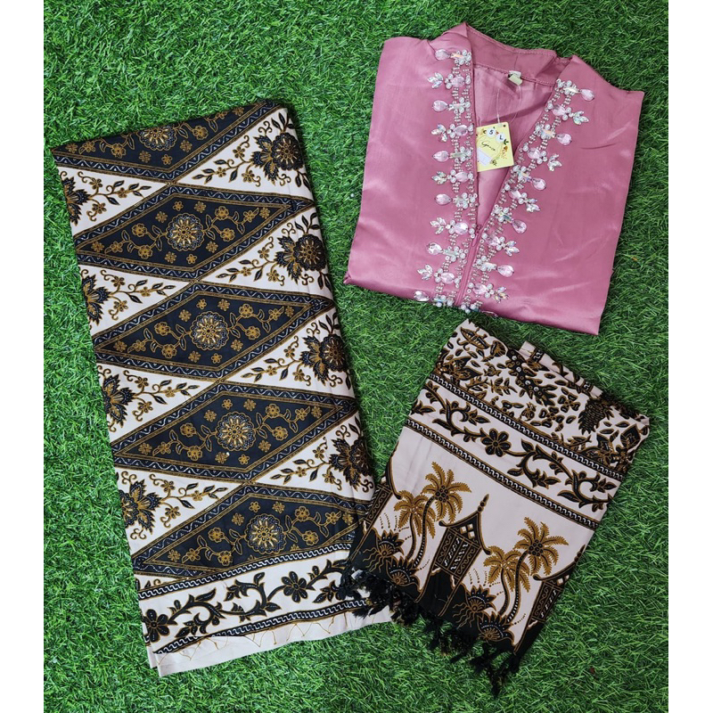 Jual STELAN BRIDAL PAYET#BATIK TANAH LIAT+SELENDANG | Shopee Indonesia