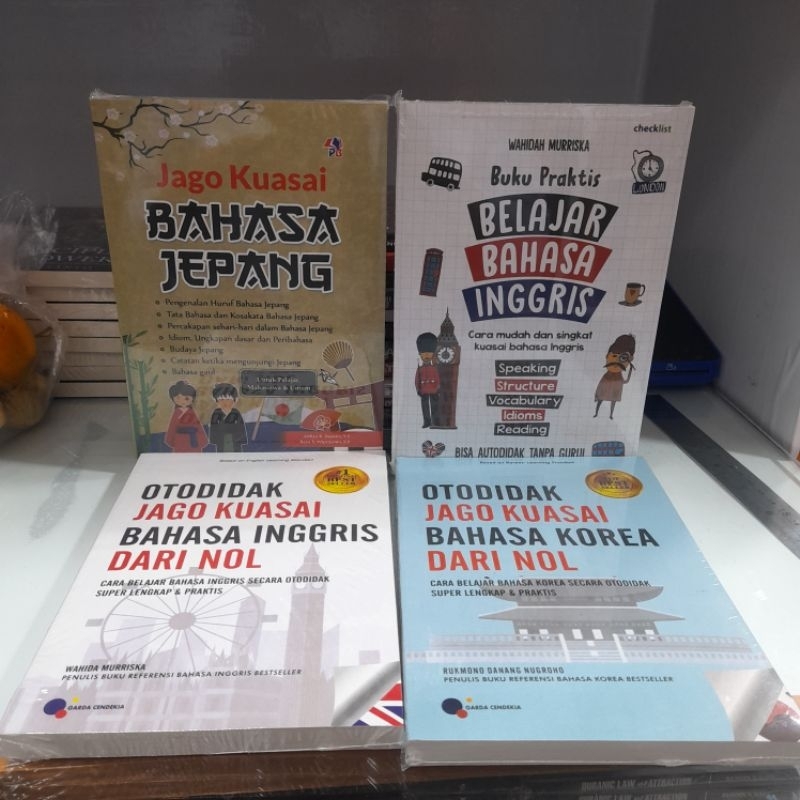 Jual Paket 4 buku jago kuasai bahasa jepang, praktis belajar bahasa ... Jual Paket 4 buku jago kuasai bahasa jepang, praktis belajar bahasa ...