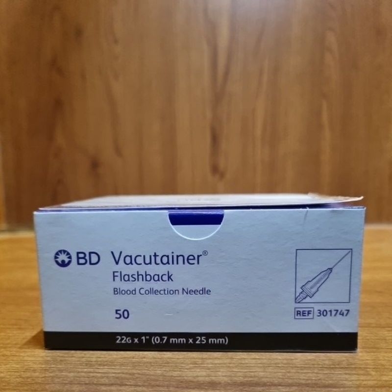 Jual BD Vacutainer Flashback Needle 22G isi 50 | Shopee Indonesia
