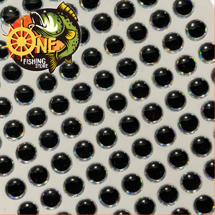 Jual Sticker Mata Ikan 3D hitam 50 pcs / 25 pasang | Shopee Indonesia