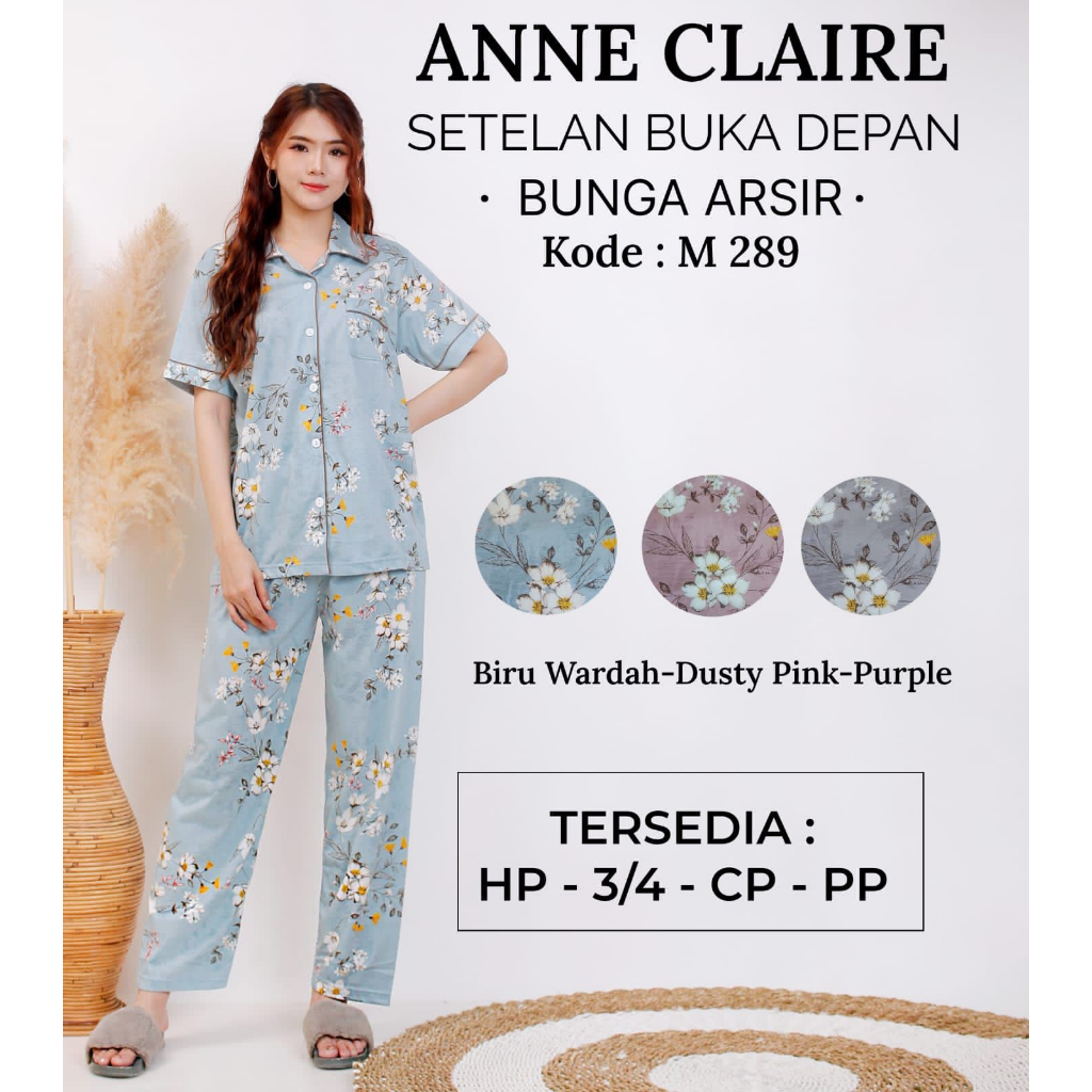 Jual AC - CELANA PANJANG - PIYAMA BUNGA ARSIR | Shopee Indonesia