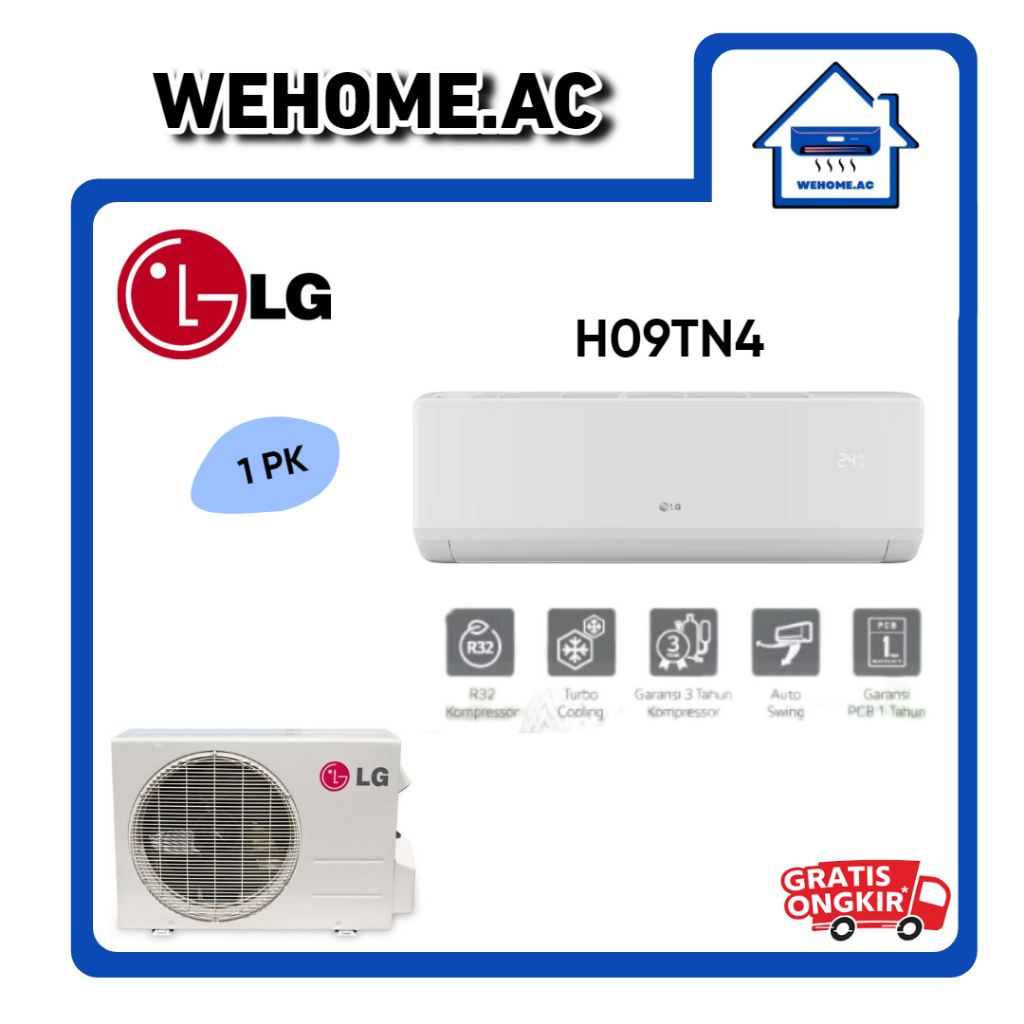 Jual AC LG 1/2 PK - 1 PK AC Standard LG H05TN4 / H07TN4 / H09TN4 1/2 - 1 PK AC Standard LG ...