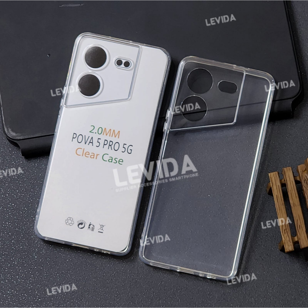 Jual Tecno Pova 5 pro Clear HD case soft Case Ultra Clear Tecno Pova 5 ...