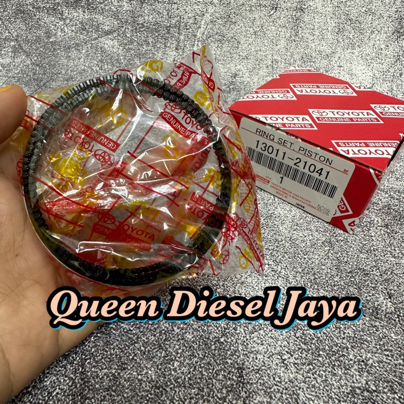 Jual Ring Piston Set Vios Ring Sehet Set Vios 13011-21041 Oversize STD ...