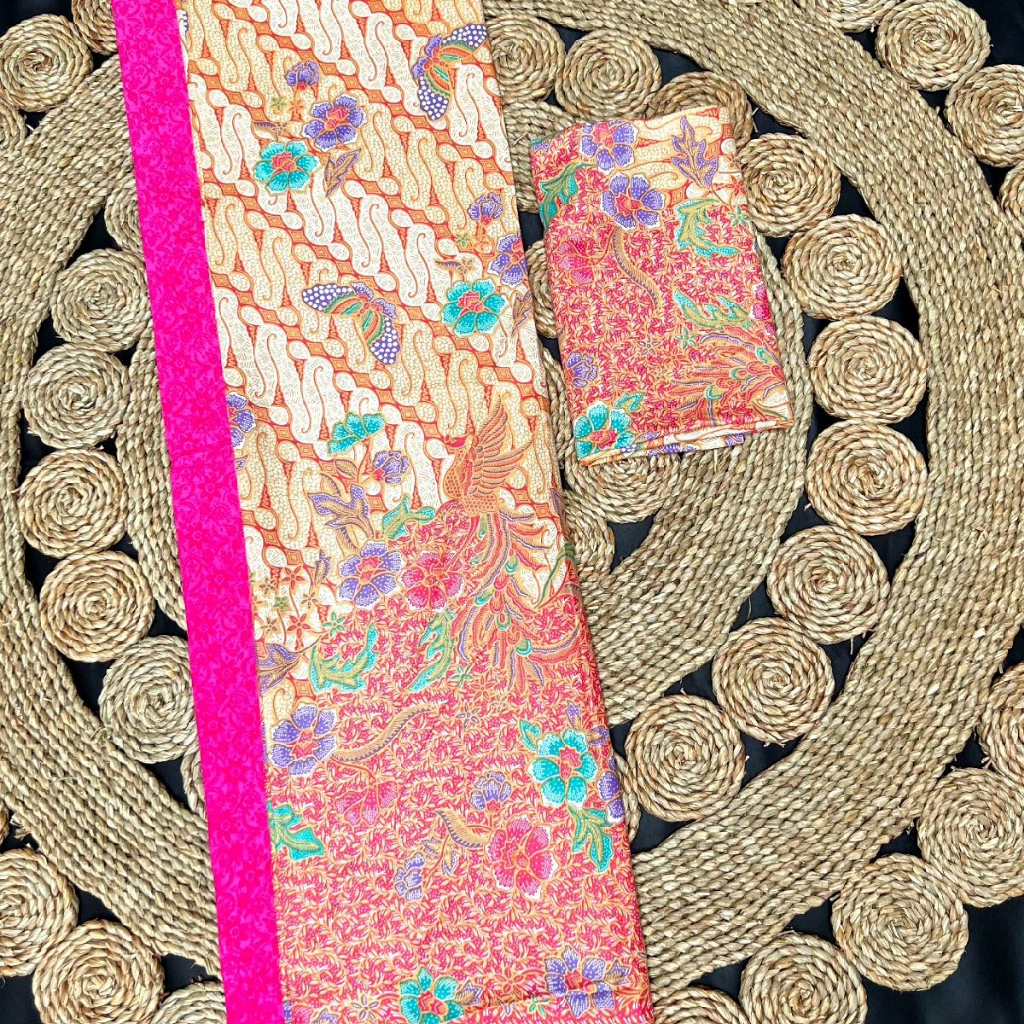 Jual kain batik printing halus motif liris sutra | Shopee Indonesia