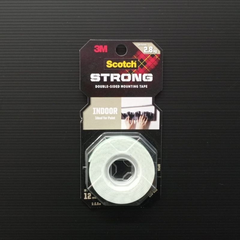 Jual 3M SCOTCH DOUBLE-SIDED MOUNTING TAPE INDOOR 110-S25 | Shopee Indonesia