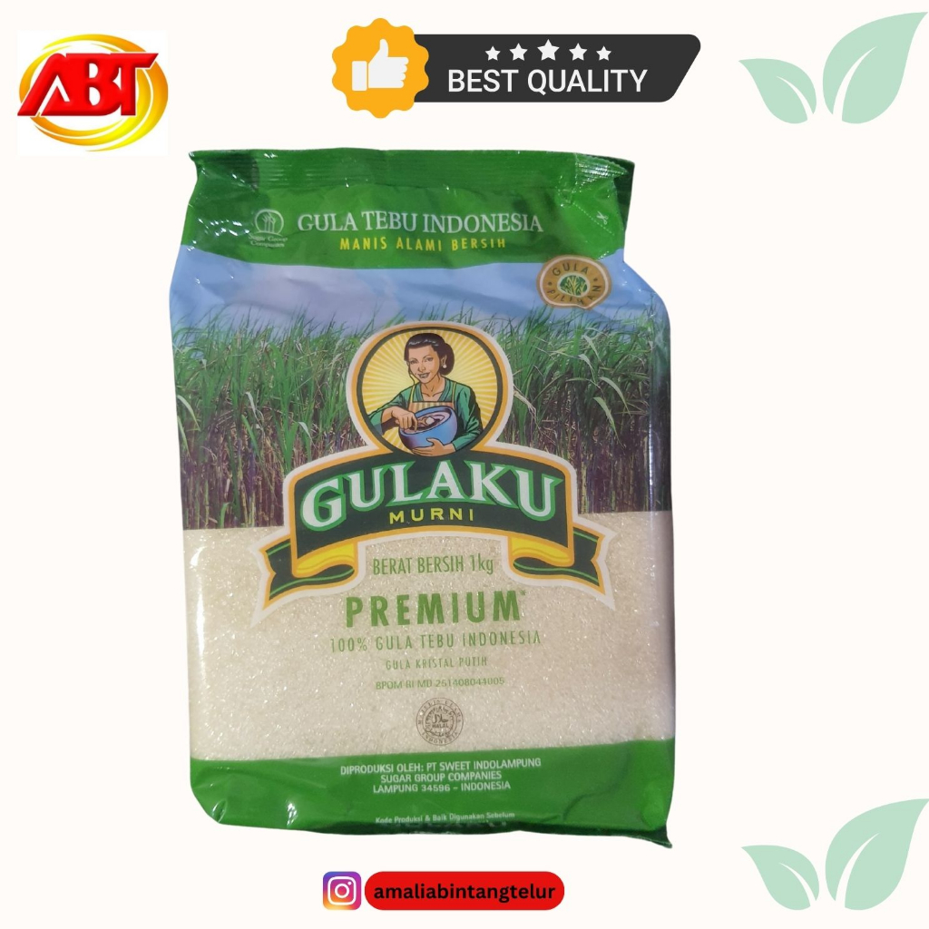 Jual ABT - Gulaku Gula Tebu Premium 1kg | Shopee Indonesia