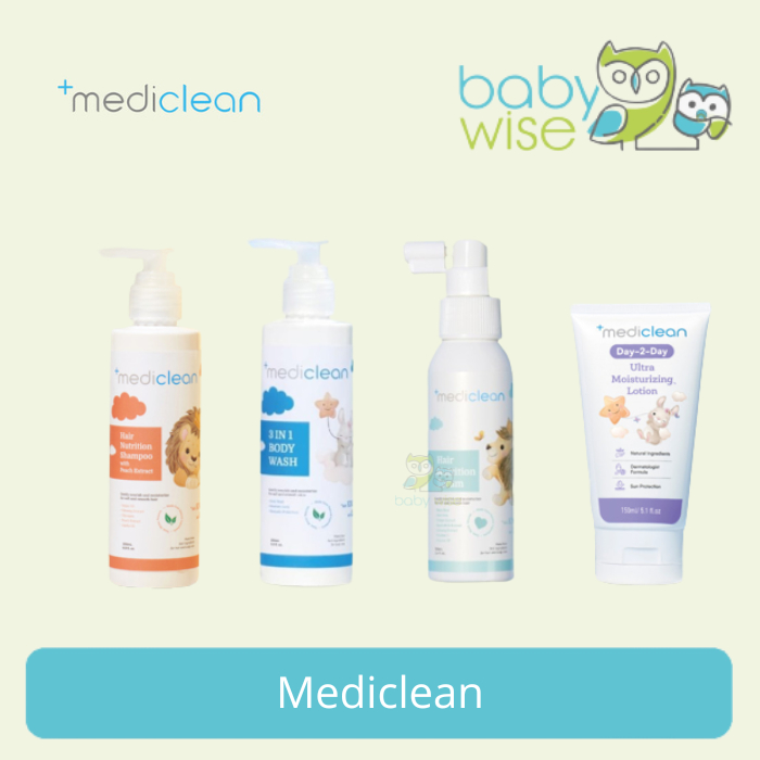 Jual Mediclean Hair Shampoo/3in1 Body Wash/Hair Serum/Moisturizing ...