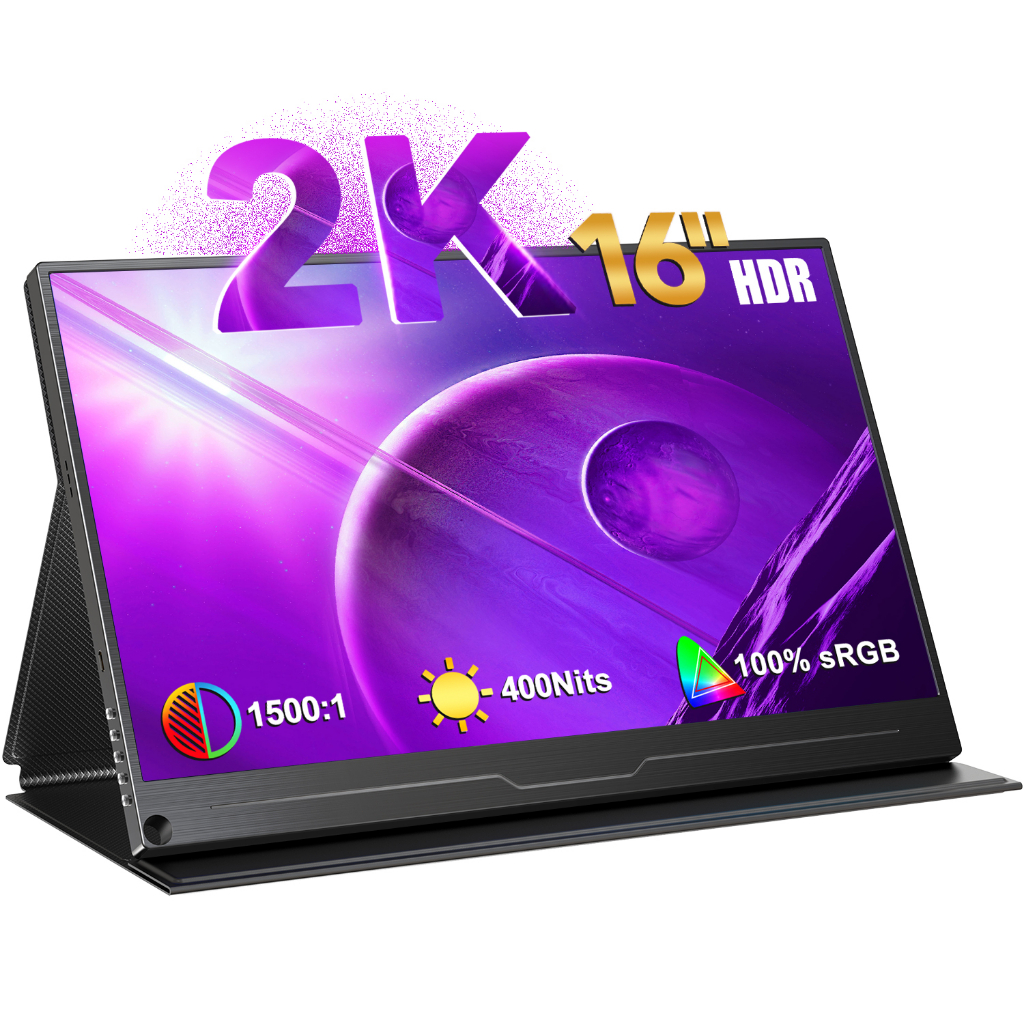 Jual UPERFECT Portable Monitor 16inch 2K 120Hz 2560*1600 External ...
