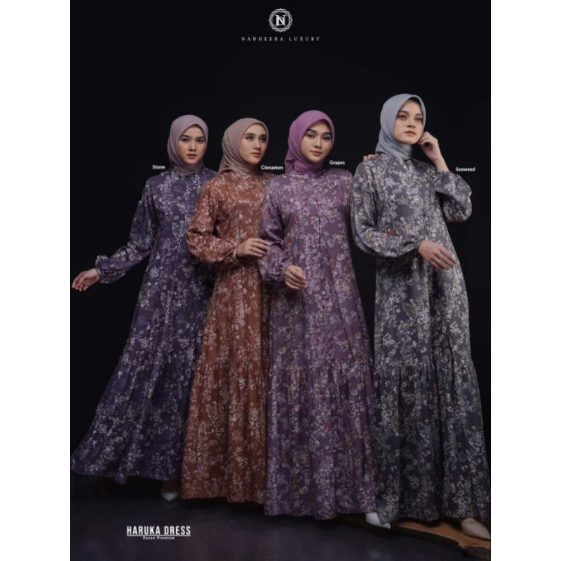 Jual HARUKA DRESS NADHEERA | Shopee Indonesia