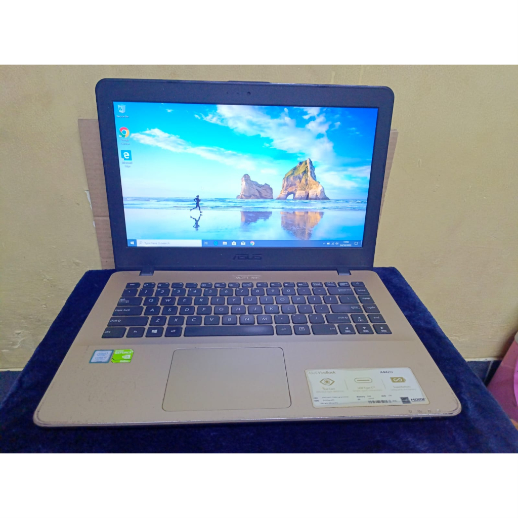 Jual Laptop Gaming Desain Asus A442U Core i7 7500U Nvidia Slim Murah | Shopee Indonesia