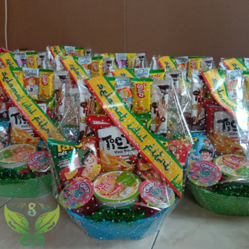 Jual Parsel Snack/Parsel Snack Lebaran/Parsel Anak/Parsel Snack ...