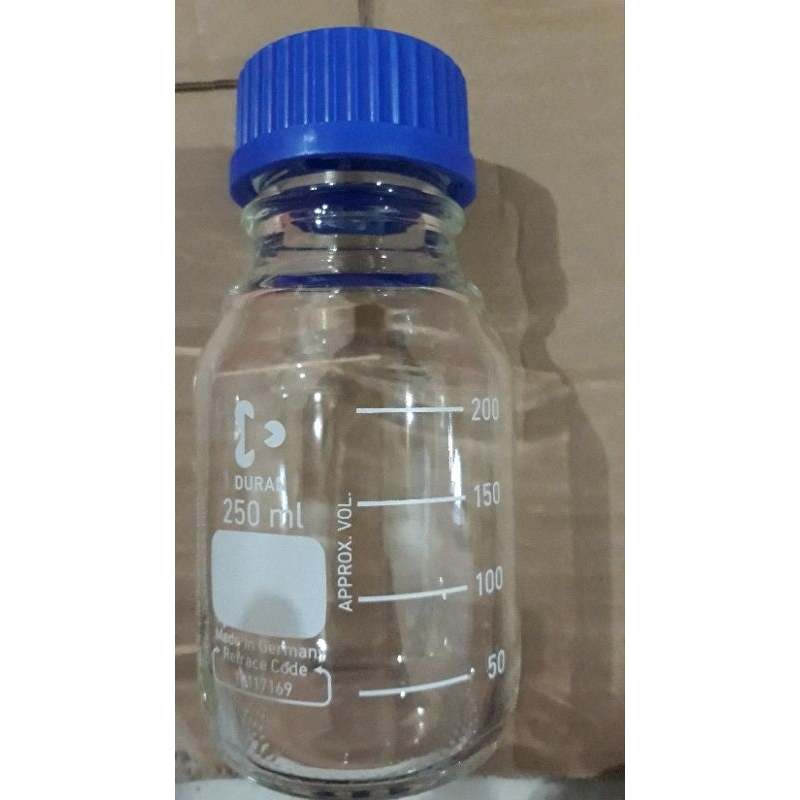 Jual LABORATORY BOTTLE 50 ML LAB BOTTLE BOTOL DURAN 50 ML BOTOL TUTUP ...