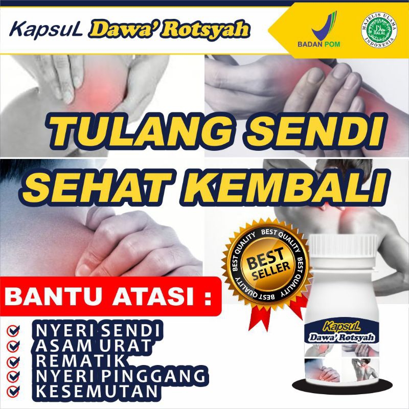 Jual KAPSUL HERBAL TULANG PERSENDIAN ,TULANG KESEMUTAN,PENGAPURAN ...