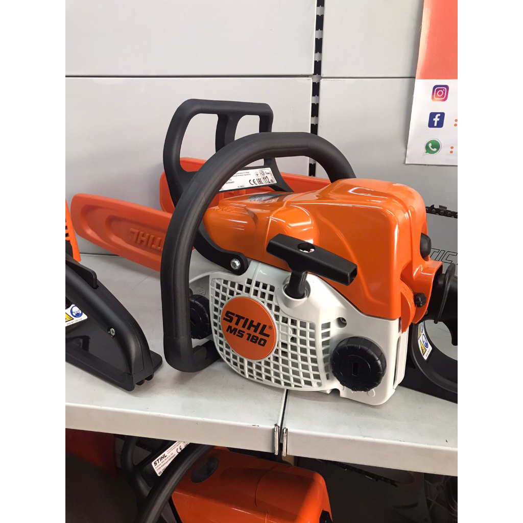 Jual STIHL Mesin Gergaji Kayu MS 180 Chain Saw (16Inci 40cm) Original Resmi | Shopee Indonesia