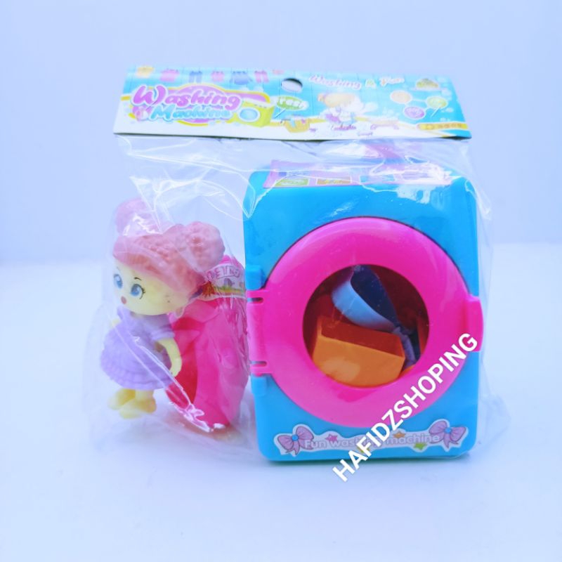 Jual Mainan Mesin Cuci Dan Boneka Satu Set Edukasi Anak | Shopee Indonesia