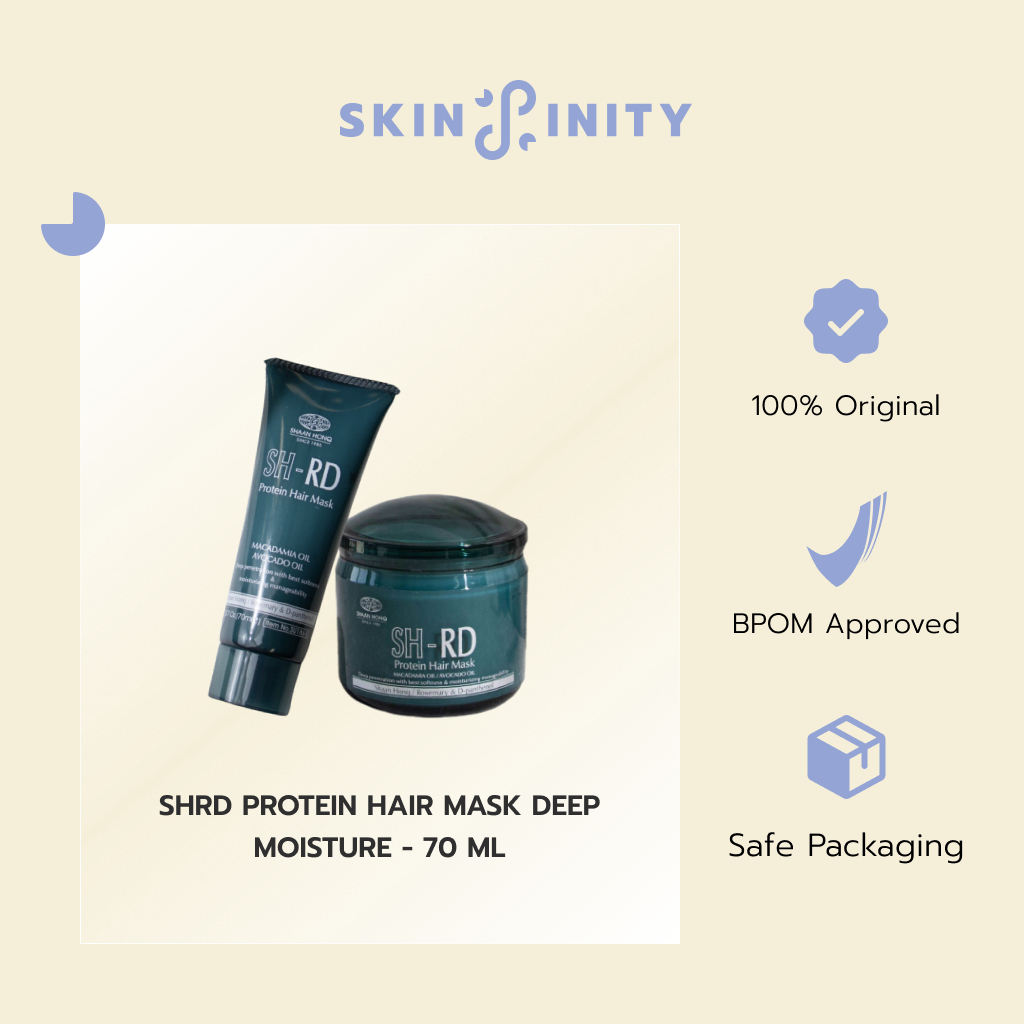 Jual SHRD Protein Hair Mask | Deep Moisture Perawatan Rambut Ngembang ...