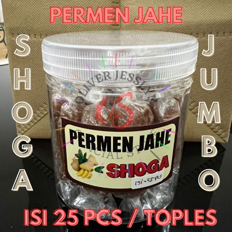 Jual Permen Jahe Asli Original - Permen Jahe Jumbo Shoga - Permen Jahe ...