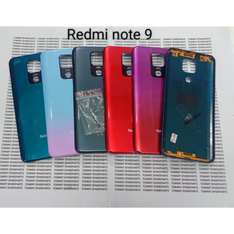 Jual BACKDOOR BACKCOVER TUTUP BELAKANG CASING XIAOMI REDMI NOTE 9 ...