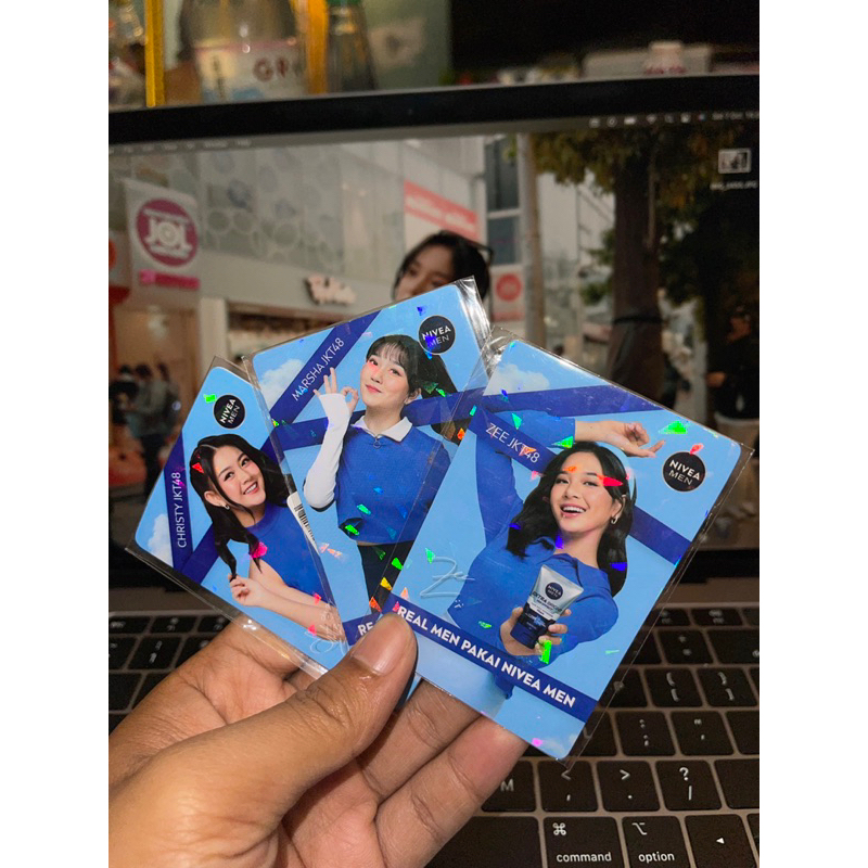 Jual pp pc nivea men x jkt48 official ofc original zee freya marsha shani chika gracia christy ...