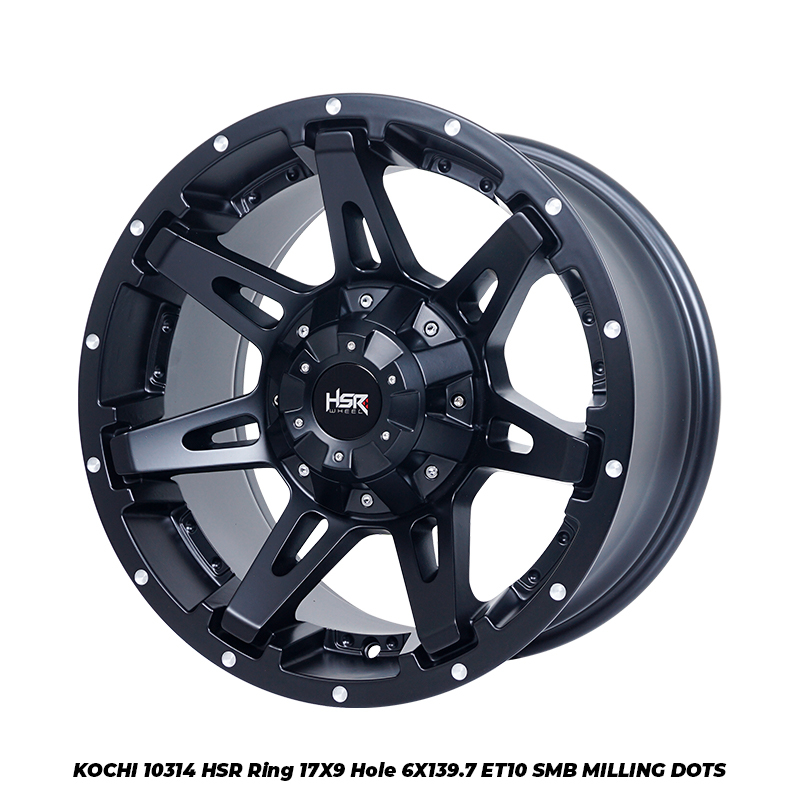 Jual Velg racing untuk pajero fortuner hilux double ring 17 pcd 6x139,7 ...