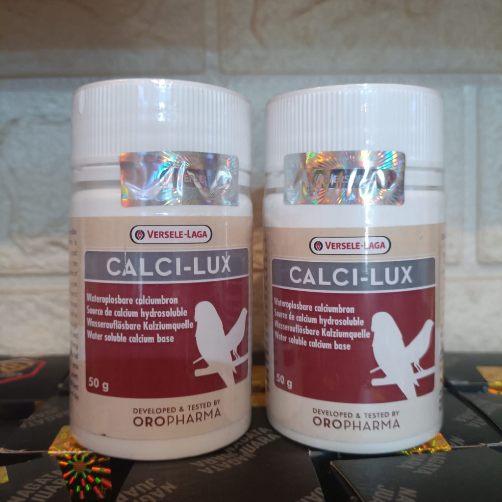 Jual VITAMIN CALCI LUX VERSELAGA 50GRAM KALSIUM UNTUK TERNAK BURUNG ...