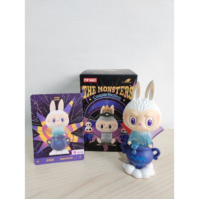 Jual PopMart Labubu The Monster Zodiac Aquarius | Shopee Indonesia